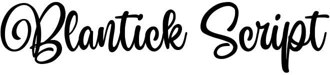 Blantick Script - Abstract Fonts - Download Free Fonts