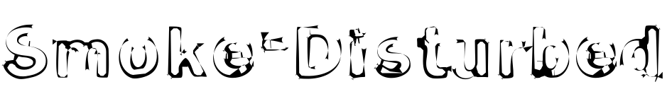 Smoke-Disturbed - Abstract Fonts - Download Free Fonts