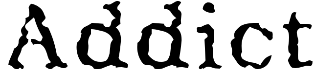 Addict - Abstract Fonts - Download Free Fonts
