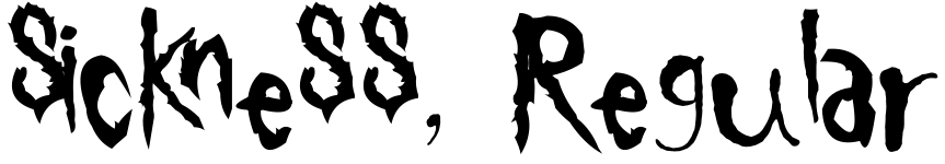 Sickness - Abstract Fonts - Download Free Fonts