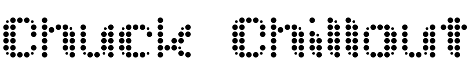 Chuck Chillout - Abstract Fonts - Download Free Fonts