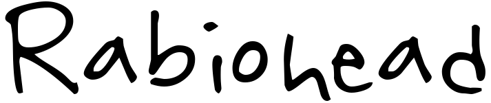Rabiohead - Abstract Fonts - Download Free Fonts