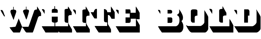 White Bold - Abstract Fonts - Download Free Fonts