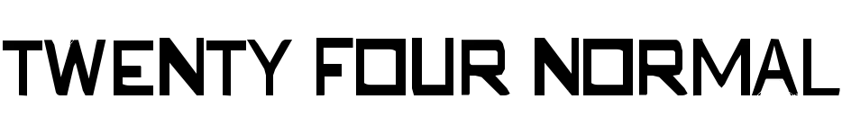 twenty four - Abstract Fonts - Download Free Fonts