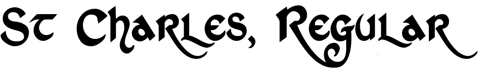 St Charles - Abstract Fonts - Download Free Fonts