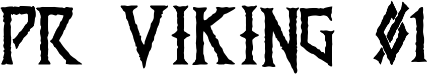 PR Viking 01 - Abstract Fonts - Download Free Fonts