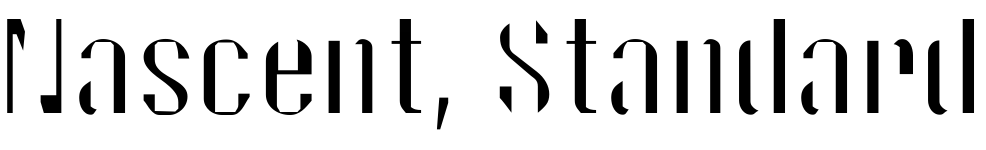 Nascent - Abstract Fonts - Download Free Fonts