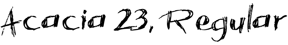 Acacia 23 - Abstract Fonts - Download Free Fonts