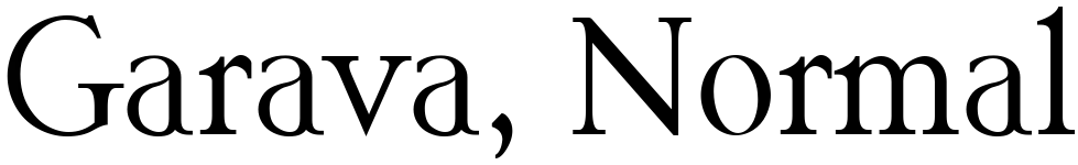 Garava - Abstract Fonts - Download Free Fonts