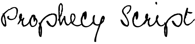 Prophecy Script - Abstract Fonts - Download Free Fonts