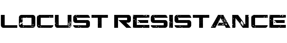 CGM Locust Resistance - Abstract Fonts - Download Free Fonts