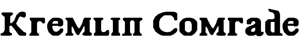Kremlin Comrade - Abstract Fonts - Download Free Fonts