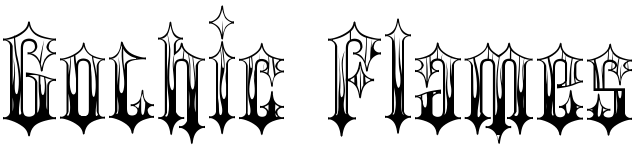 Gothic Flames - Abstract Fonts - Download Free Fonts