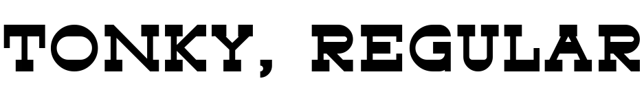 Tonky - Abstract Fonts - Download Free Fonts