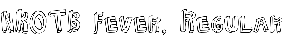 NKOTB Fever - Abstract Fonts - Download Free Fonts
