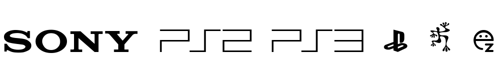 SONY's Logo - Abstract Fonts - Download Free Fonts