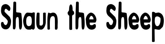 Shaun the Sheep - Abstract Fonts - Download Free Fonts