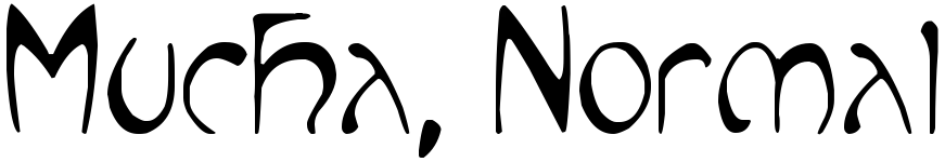 Mucha - Abstract Fonts - Download Free Fonts