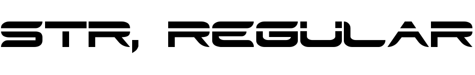 STR - Abstract Fonts - Download Free Fonts