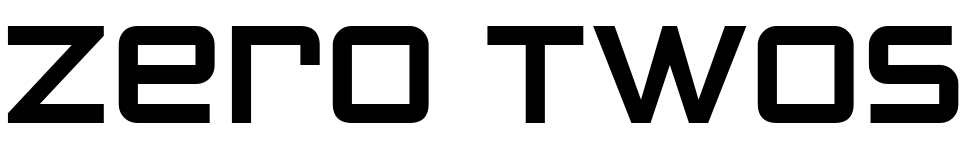 Zero Twos - Abstract Fonts - Download Free Fonts