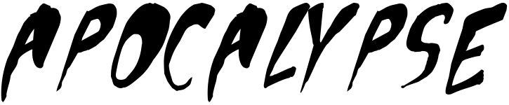 Apocalypse - Abstract Fonts - Download Free Fonts