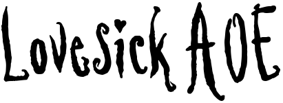 Lovesick AOE - Abstract Fonts - Download Free Fonts