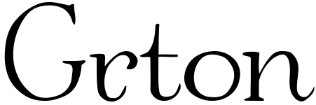 Garton - Abstract Fonts - Download Free Fonts