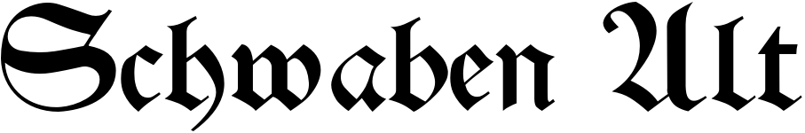 Schwaben Alt - Abstract Fonts - Download Free Fonts