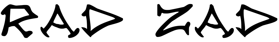 Rad Zad - Abstract Fonts - Download Free Fonts