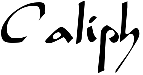 Caliph - Abstract Fonts - Download Free Fonts