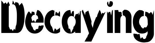 Decaying - Abstract Fonts - Download Free Fonts