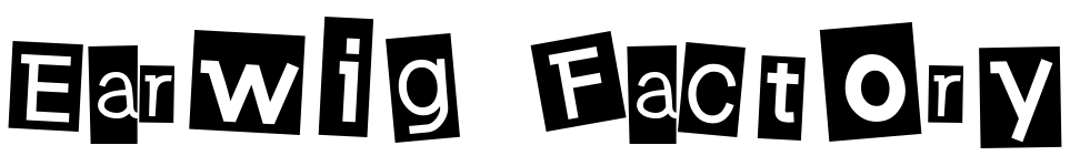 Earwig Factory - Abstract Fonts - Download Free Fonts