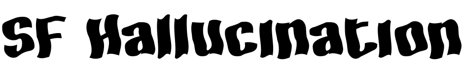 SF Hallucination Extreme - Abstract Fonts - Download Free Fonts