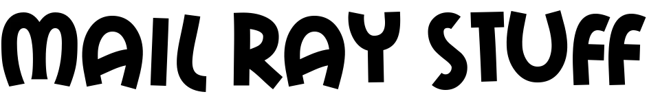 Mail Ray Stuff - Abstract Fonts - Download Free Fonts