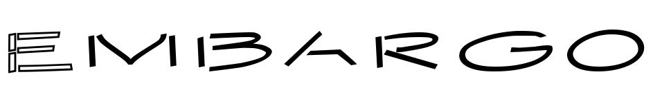 Embargo - Abstract Fonts - Download Free Fonts