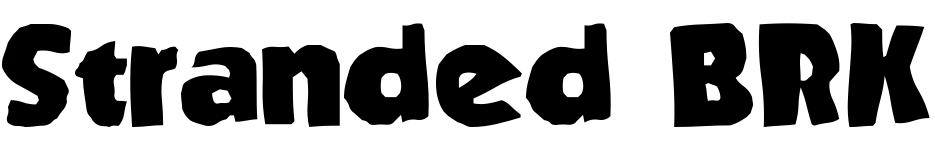 Stranded (BRK) - Abstract Fonts - Download Free Fonts