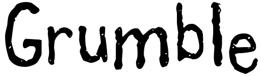 Grumble - Abstract Fonts - Download Free Fonts