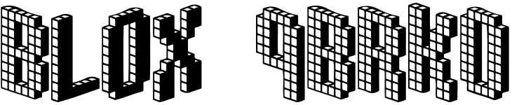 Blox (BRK) - Abstract Fonts - Download Free Fonts