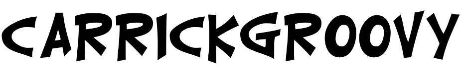 CarrickGroovy - Abstract Fonts - Download Free Fonts