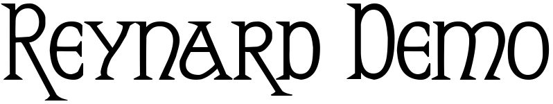 Reynard Demo - Abstract Fonts - Download Free Fonts