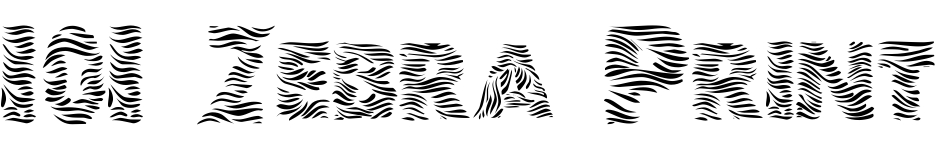 101 Zebra Print - Abstract Fonts - Download Free Fonts