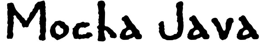 Mocha Java - Abstract Fonts - Download Free Fonts