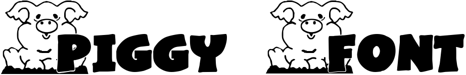 Piggy Font - Abstract Fonts - Download Free Fonts