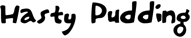 Hasty Pudding - Abstract Fonts - Download Free Fonts