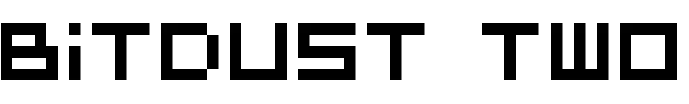 BitDust Two - Abstract Fonts - Download Free Fonts