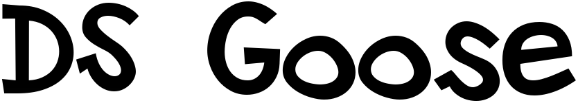 DS Goose - Abstract Fonts - Download Free Fonts