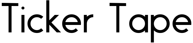 Ticker Tape - Abstract Fonts - Download Free Fonts