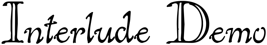 Interlude Demo - Abstract Fonts - Download Free Fonts