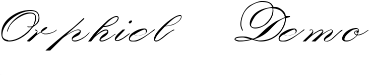 Orphiel Demo - Abstract Fonts - Download Free Fonts