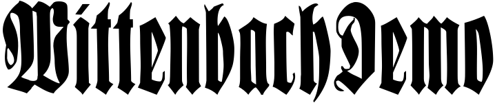 Wittenbach Demo - Abstract Fonts - Download Free Fonts